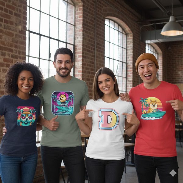 Awesome Doge T-Shirts for Dogecoin Enthusiasts | Crypto Swaggy